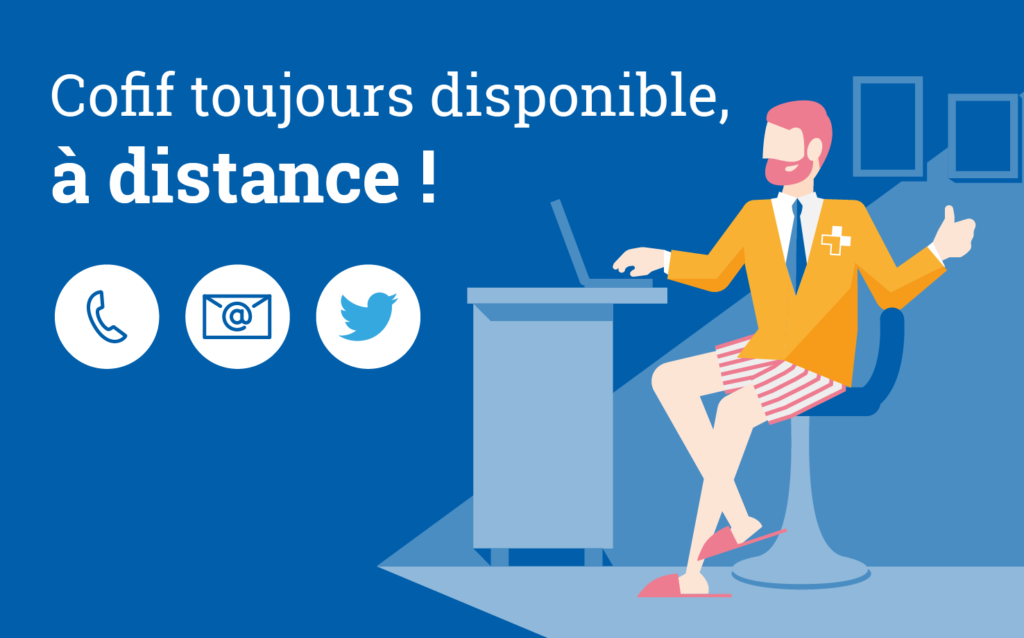 Cofif - Nos conseillers expert-comptables disponibles en télé-travail