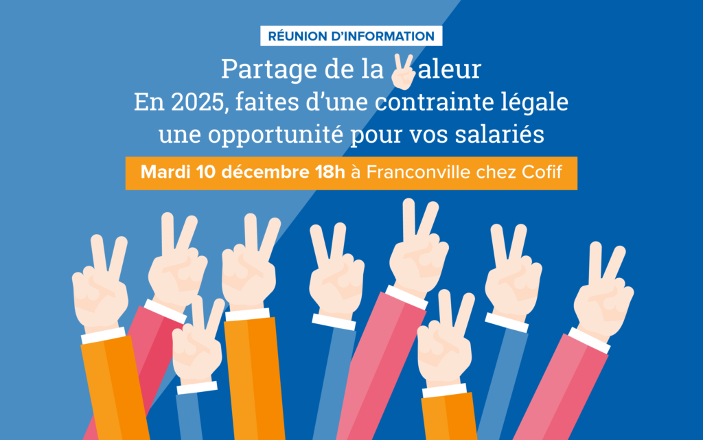 Cofif - Partage de la valeur des entreprises - Réunion d'information